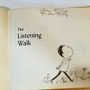 Crowell | Other | Vintage Hc Kids Book The Listening Walk Paul Showers ...